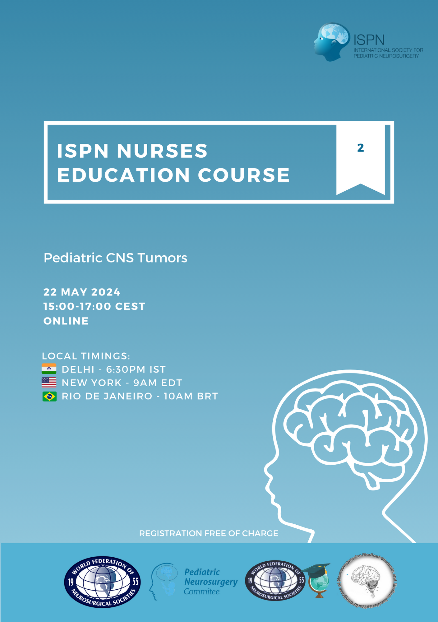 ISPN Nurses Education Course - Register now for module 2: Pediatric CNS Tumors - News - ISPN