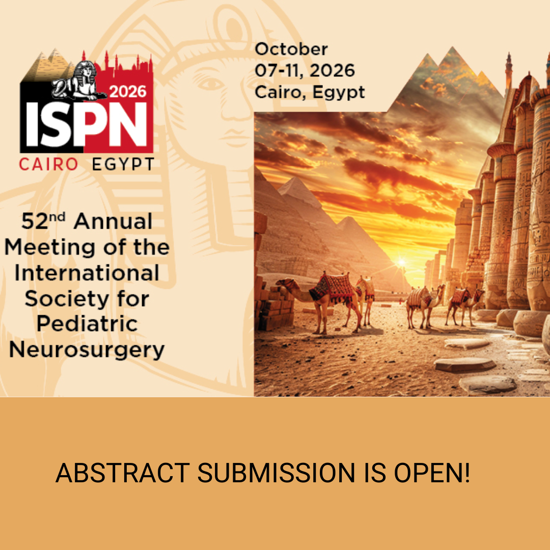 ISPN - The international society for pediatric neurosurgery