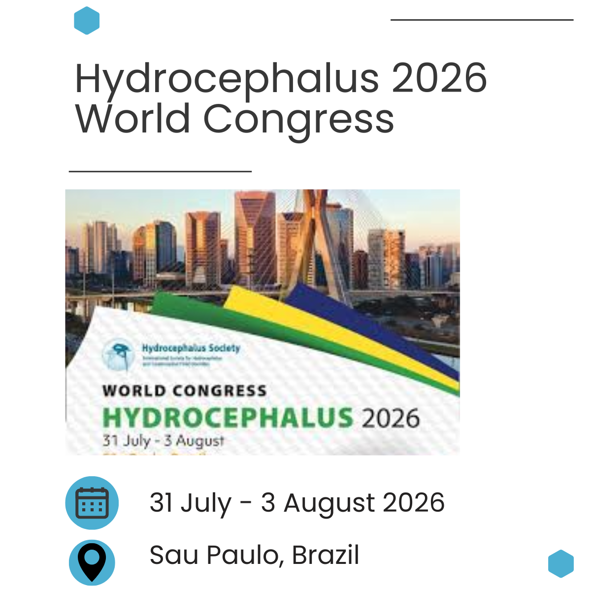 Hydrocephalus 2026 World Congress - Events - ISPN