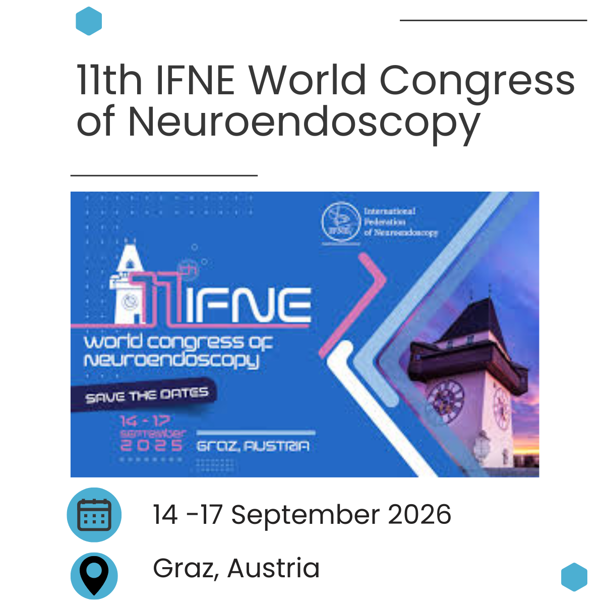 11th IFNE World Congress of Neuroendoscopy - Events - ISPN